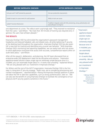 Henry M. Jackson Foundation Success Story | PDF