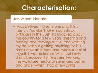 Henry Lawson Joe Wilson's Courtship | PPT