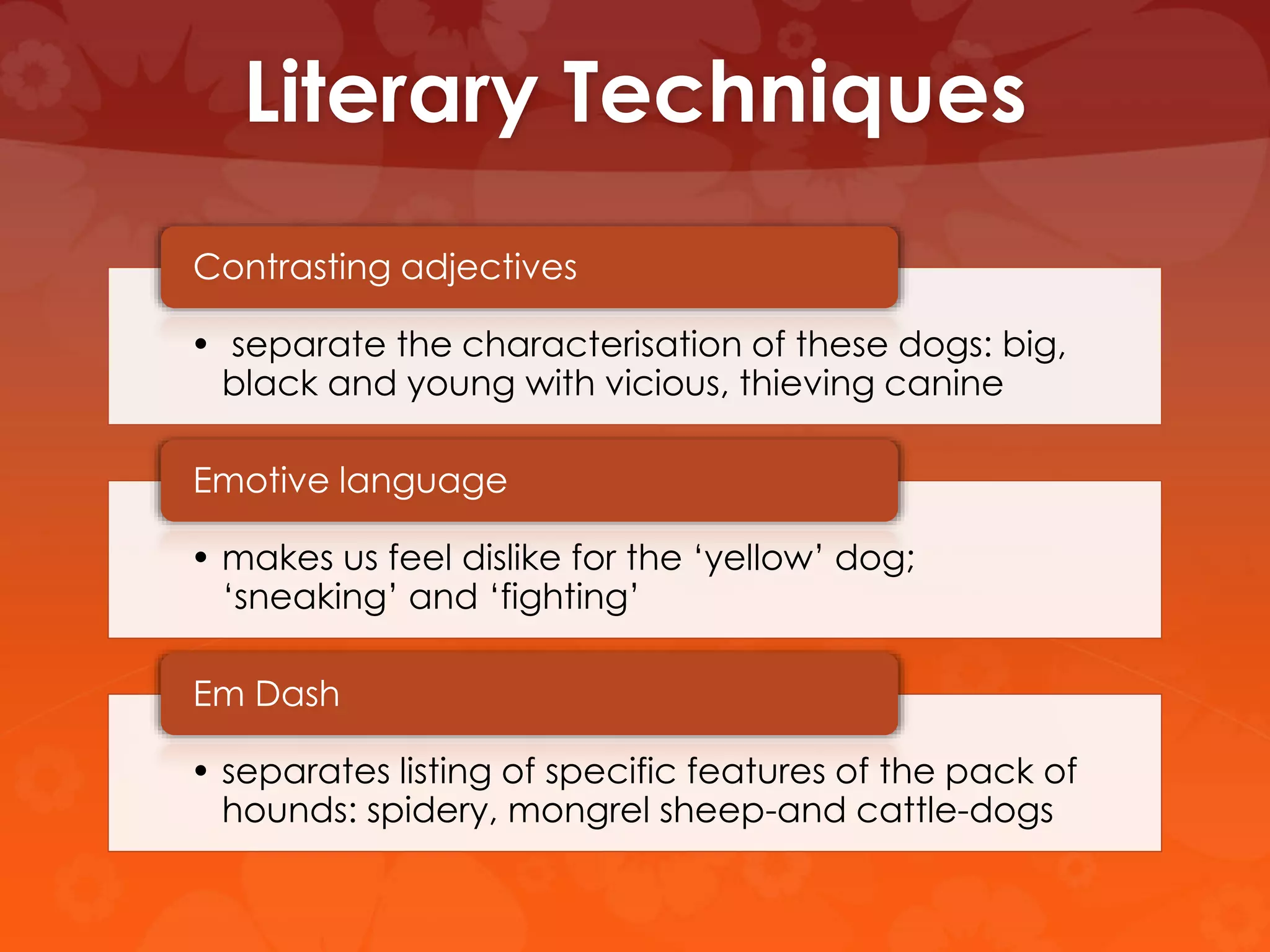 Henry Lawson The Loaded Dog | PPTX