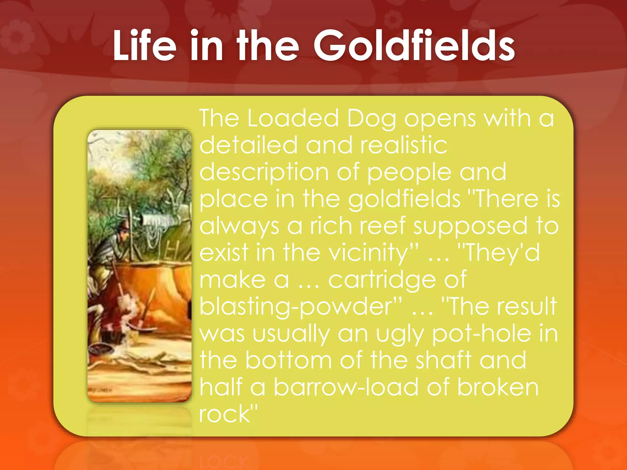 Henry Lawson The Loaded Dog | PPTX