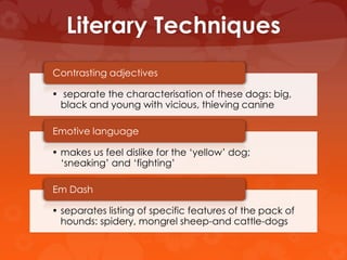 Henry Lawson The Loaded Dog | PPTX