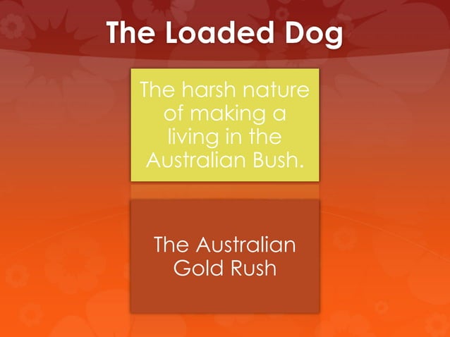 Henry Lawson The Loaded Dog | PPTX