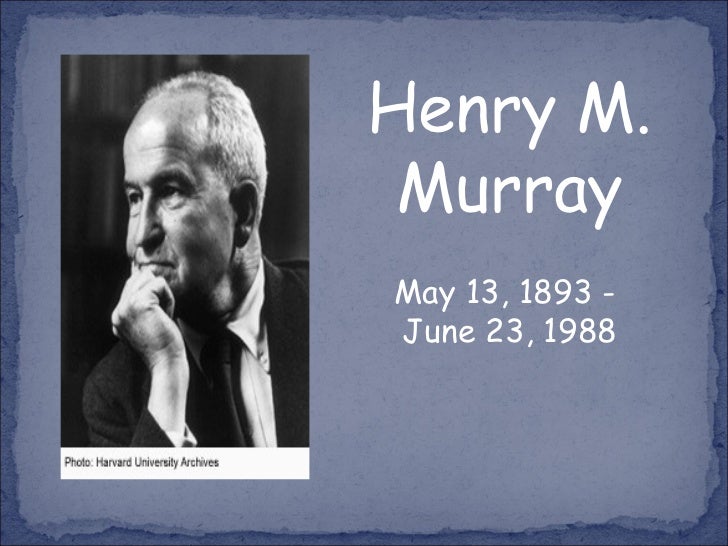 Henry murray