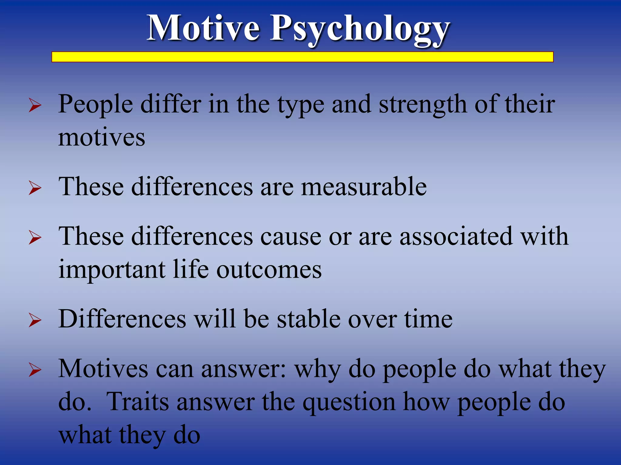 Henry murray needs | PPTX