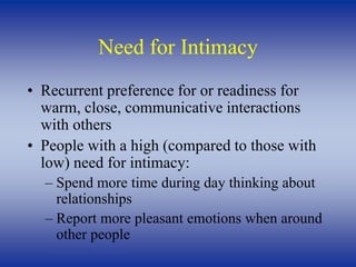 Henry murray needs | PPTX