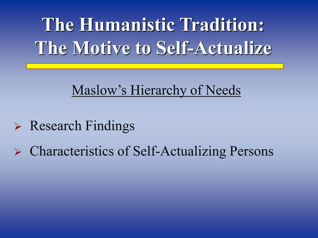 Henry murray needs | PPT