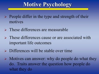 Henry murray needs | PPTX