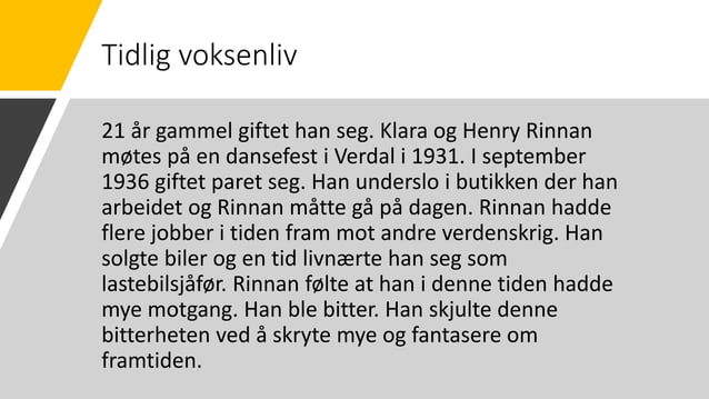 Henry Oliver Rinnan | PPT