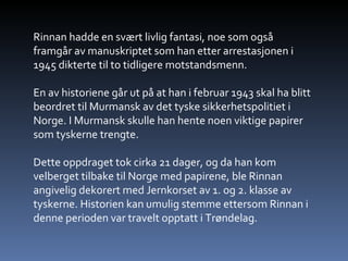 Henry Oliver Rinnan | PPT