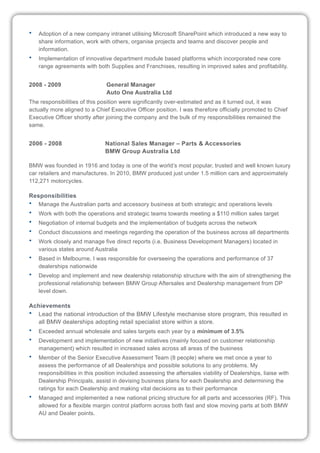 Henry peter resume 2014 resume_1 | PDF