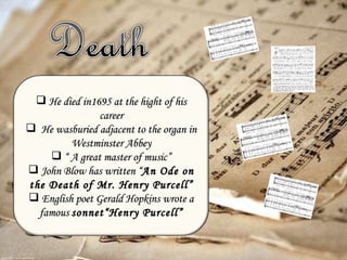Henry Purcell | PPT