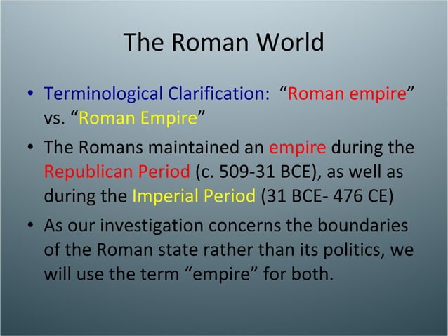 Session 6: Explorers in Ancient Rome, by Henry Gruber | PPT