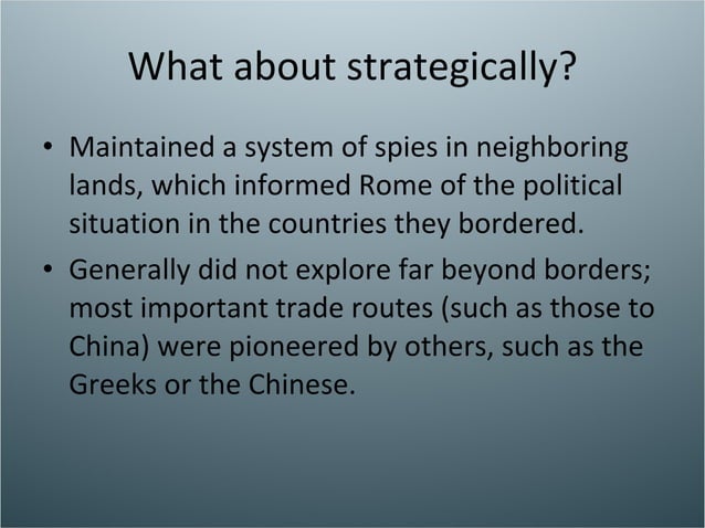 Session 6: Explorers in Ancient Rome, by Henry Gruber | PPT