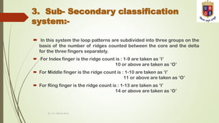 The Henry Classification system is a method used in fingerprint identification. | PDF