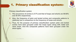 The Henry Classification system is a method used in fingerprint identification. | PDF