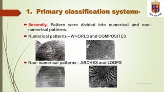 The Henry Classification system is a method used in fingerprint identification. | PDF