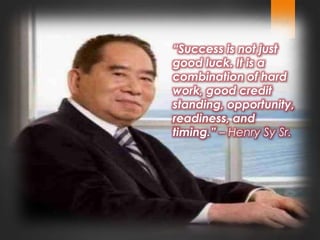 Henry sy | PPTX