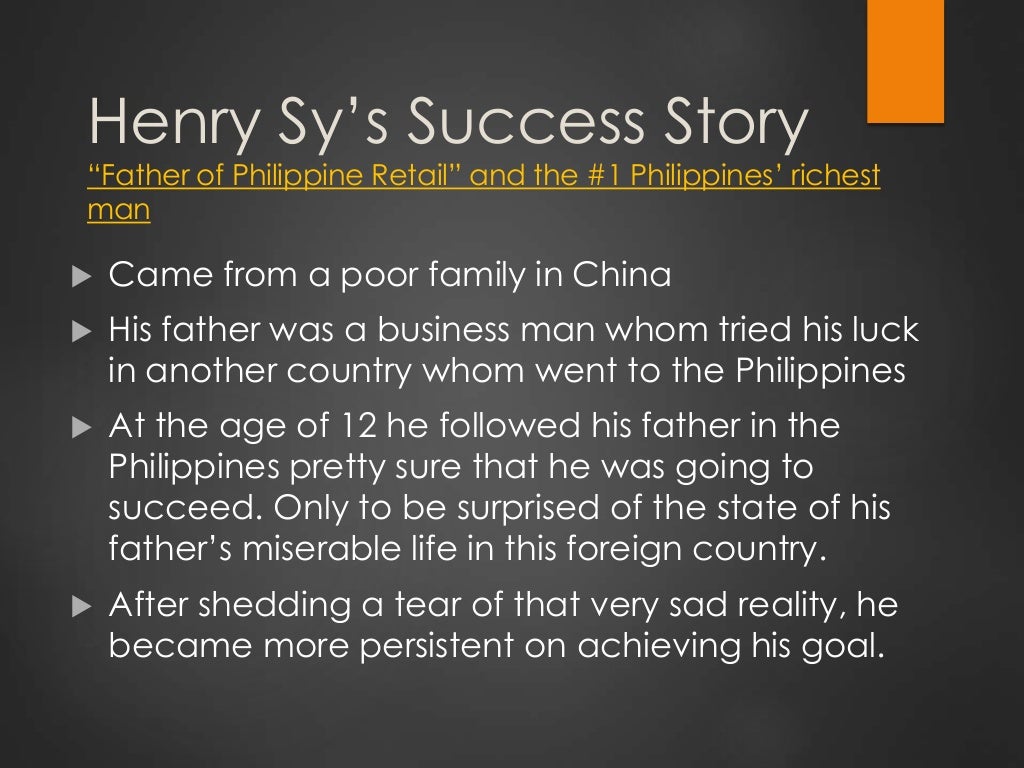 Henry sy