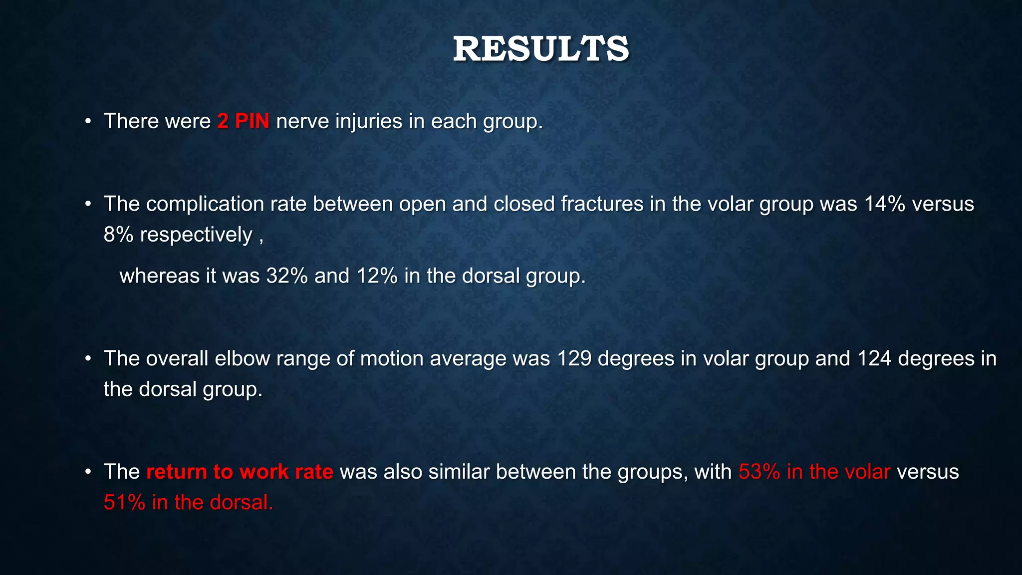 Henry versus thompson approach for fixation of proximal third radial ...