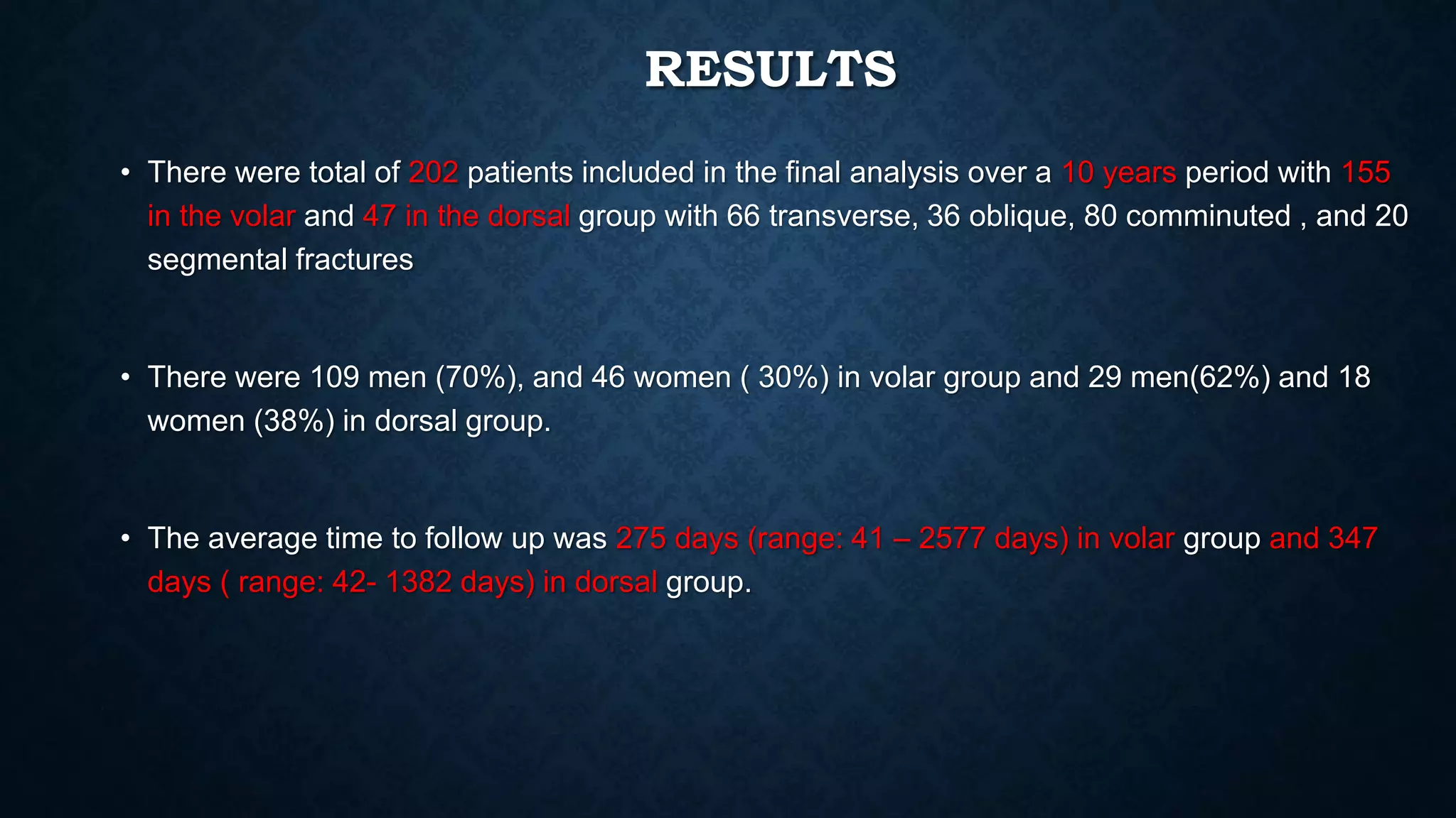 Henry versus thompson approach for fixation of proximal third radial ...