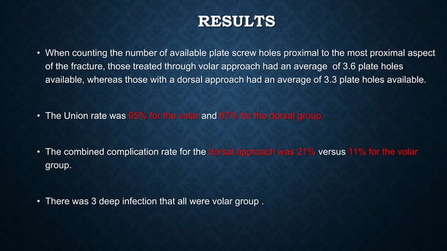 Henry versus thompson approach for fixation of proximal third radial ...