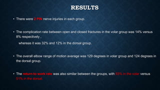 Henry versus thompson approach for fixation of proximal third radial ...