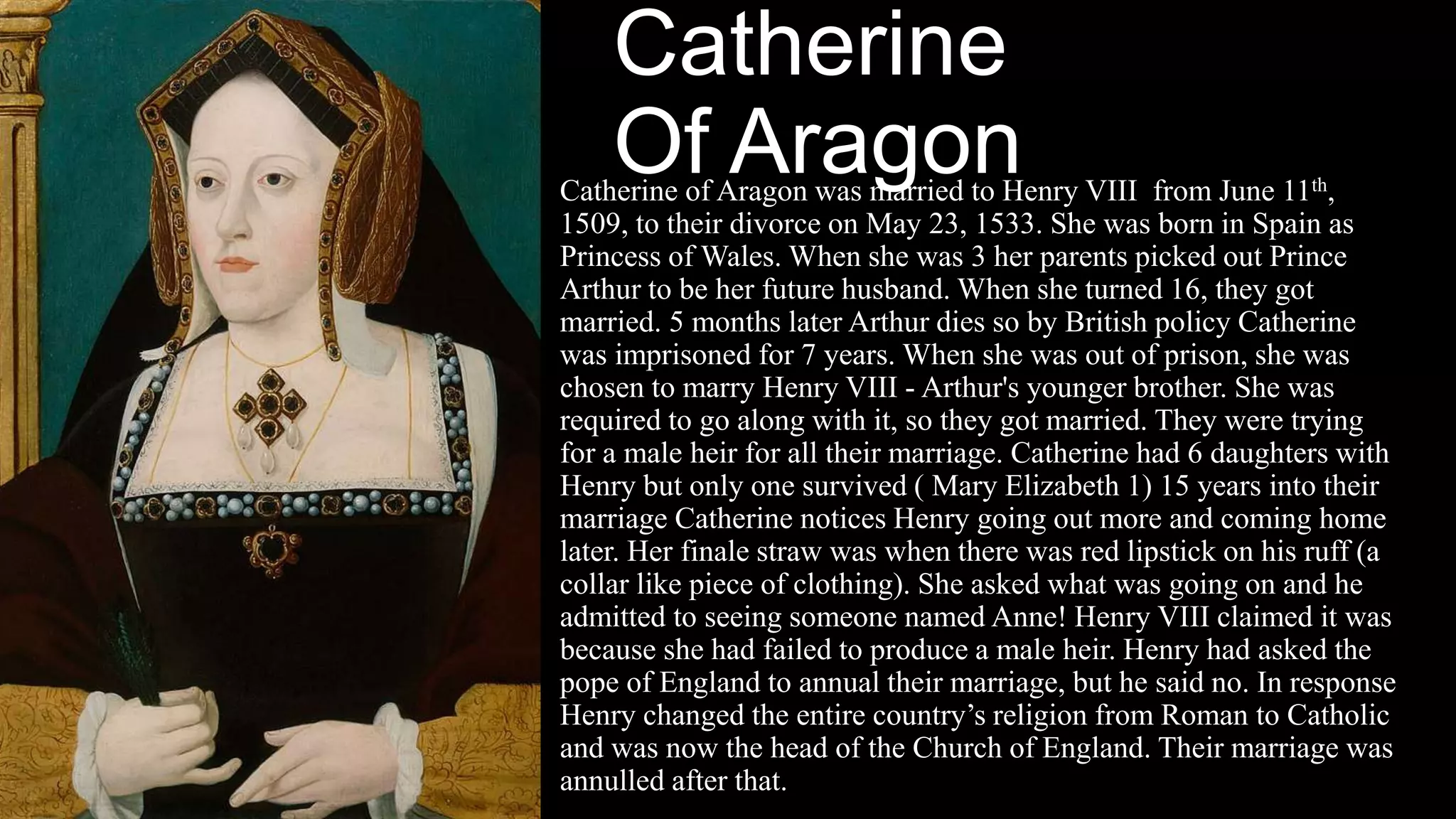 Henry VIII and his Wives | PPTX