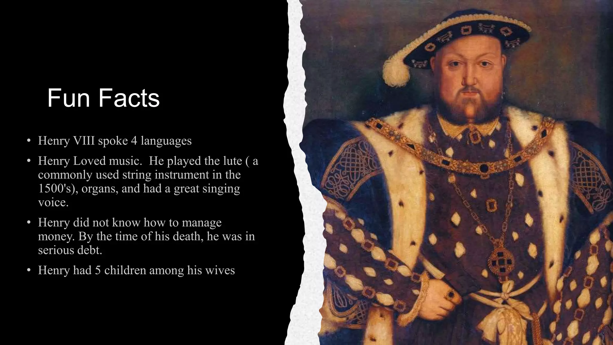 Henry VIII and his Wives | PPTX