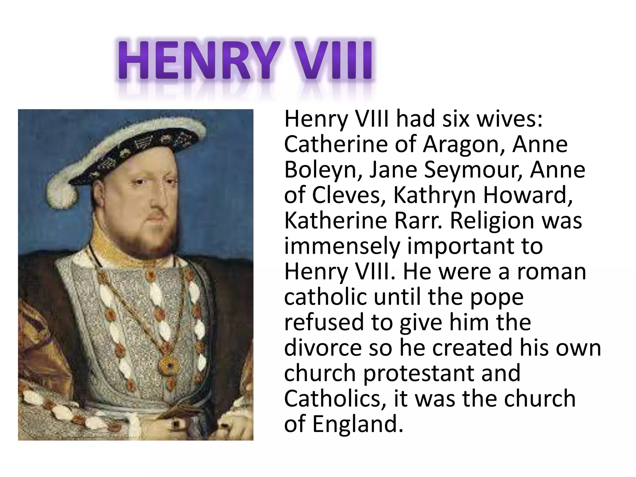 Henry vii and viii - fiore juliette jimena | PPTX