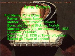 Henry Viii And His Six Wives | PPT