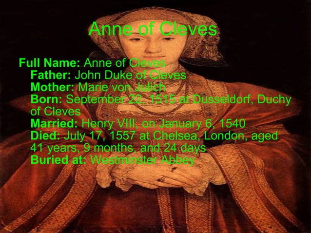 Henry Viii And His Six Wives | PPT
