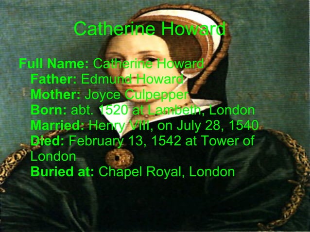 Henry Viii And His Six Wives | PPT