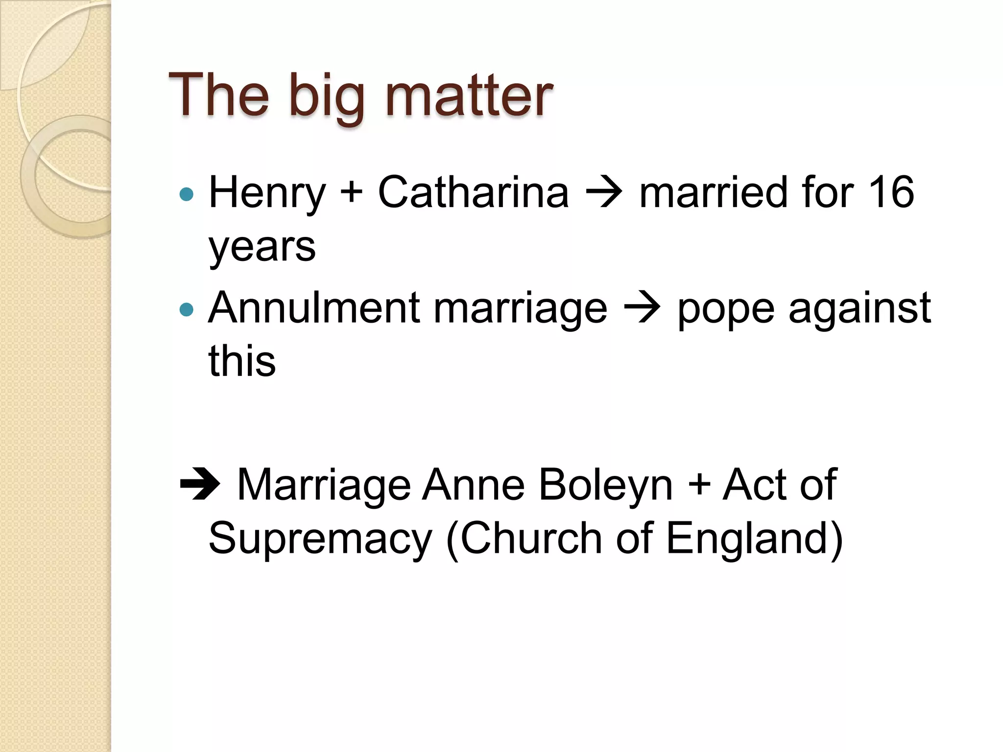 Henry viii and his six wives ppt | PPTX