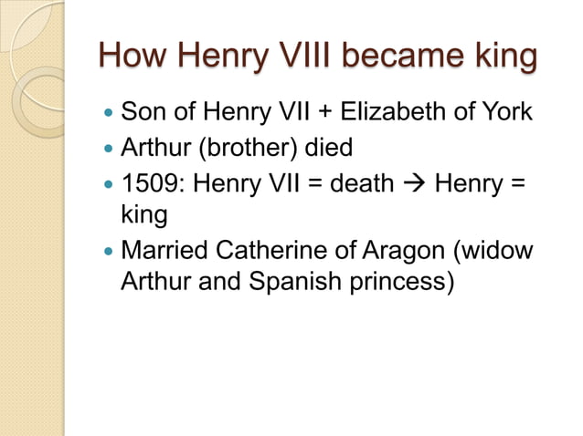 Henry viii and his six wives ppt | PPTX | Marriage and Civil Unions ...