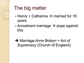 Henry viii and his six wives ppt | PPTX