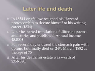 Henry wadsworth longfellow | PPTX