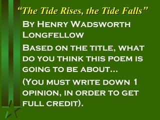 Henry+wadsworth+longfellow | PPT