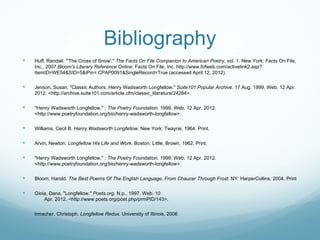 Henry wadsworth longfellow ppt | PPT