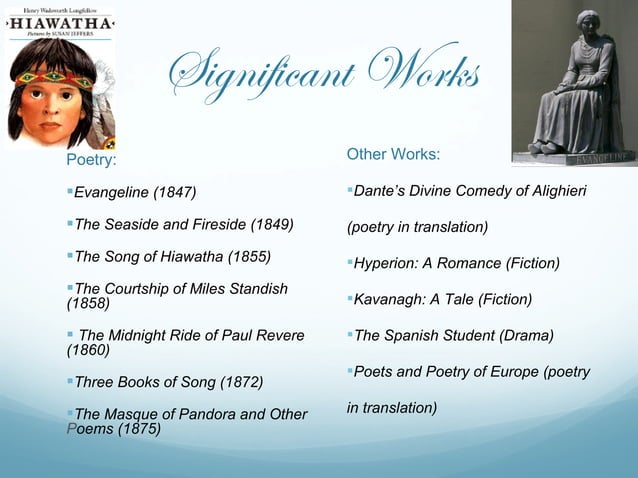 Henry wadsworth longfellow ppt | PPT