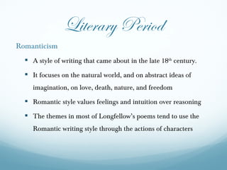 Henry wadsworth longfellow ppt | PPT