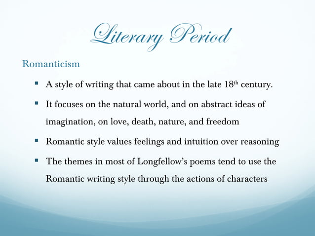 Henry wadsworth longfellow ppt | PPT
