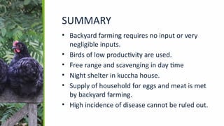 backyard poultry farming in india ..pptx