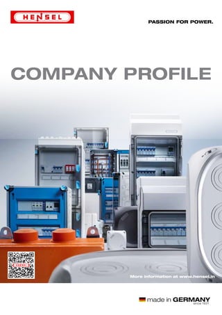Hensel company profile catalogue | PDF | Manufacturing Industry ...