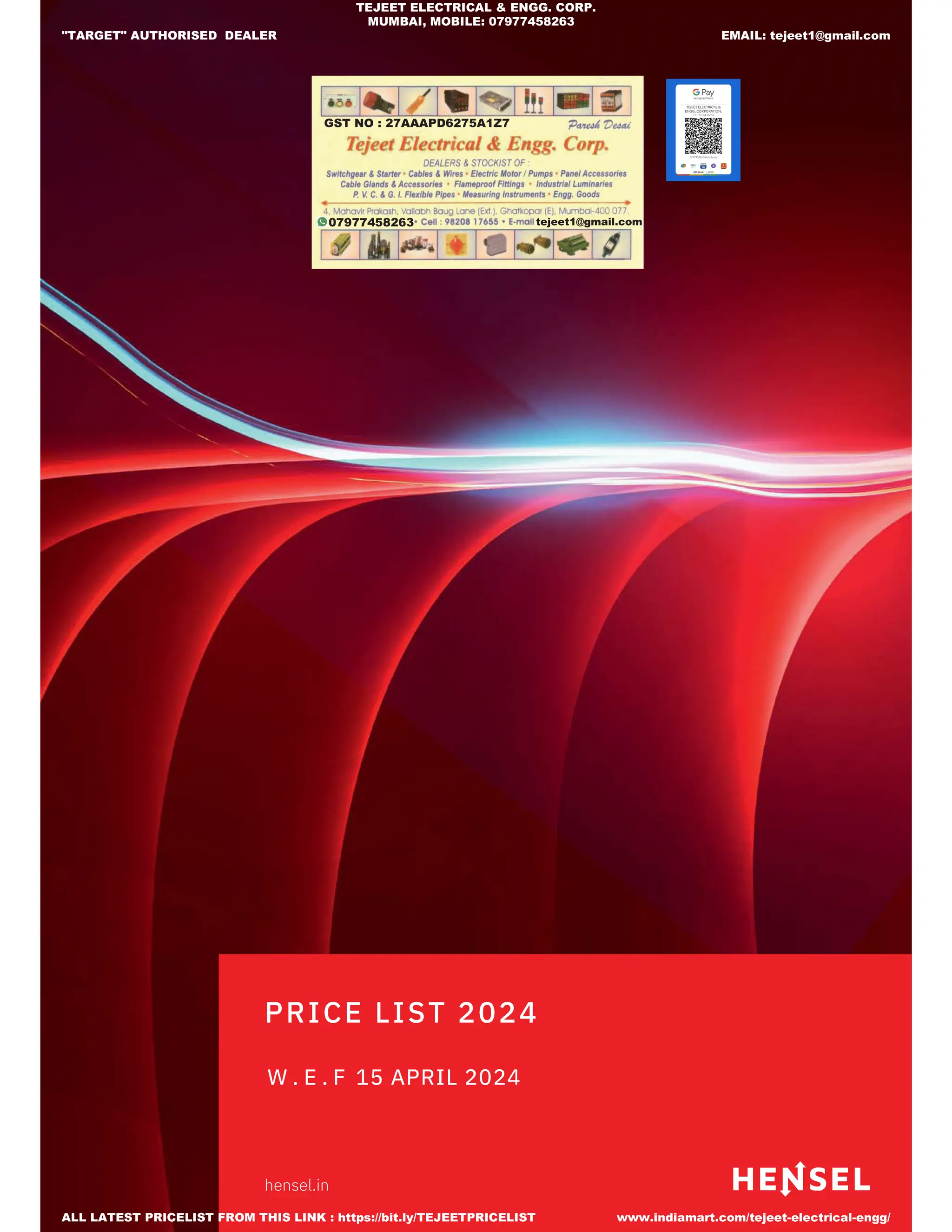 HENSEL JUNCTION BOX PRICE LIST wef 15-04-2024.pdf