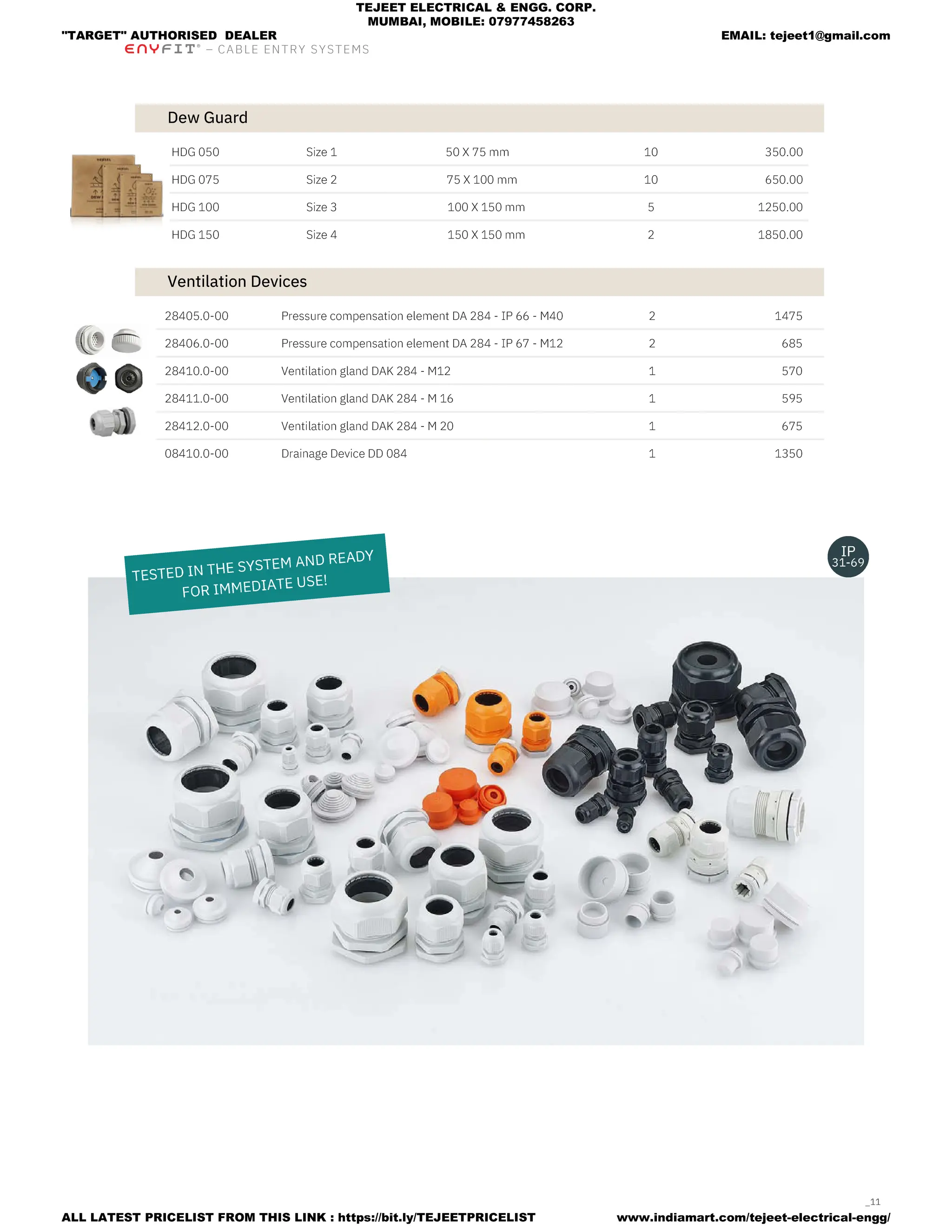 HENSEL JUNCTION BOX PRICE LIST wef 15-04-2024.pdf