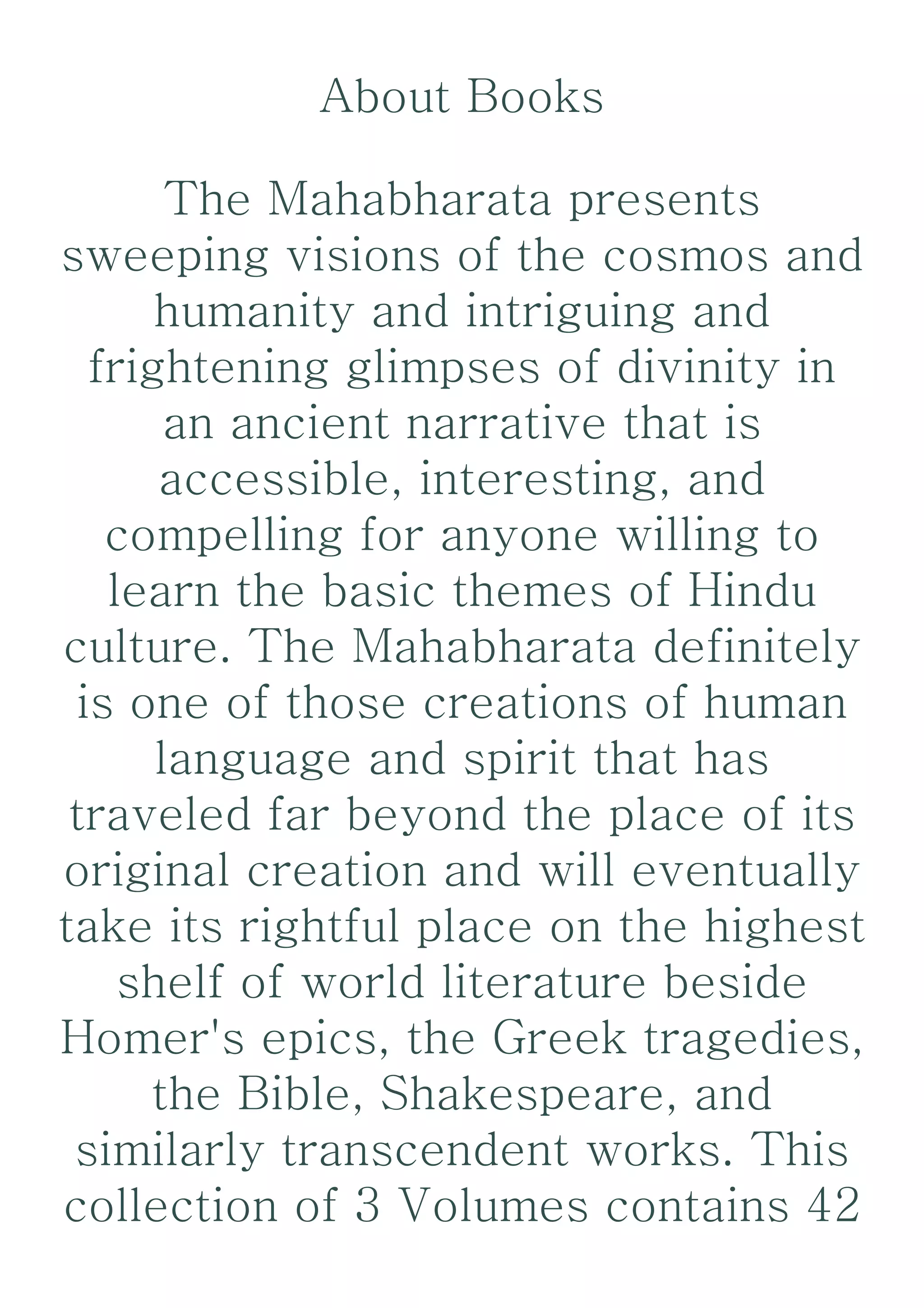 Hent&Lees Amar Chitra Katha Mahabharata Vol. 1-3 Hel sida | PDF | Tablets and E-readers ...