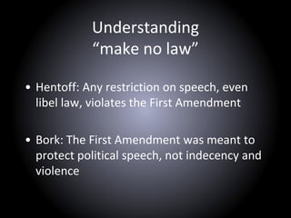 The First Amendment | PPTX