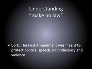 The First Amendment | PPTX