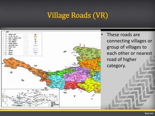 Importance and Classification of Road | PPTX