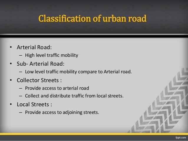 Importance and Classification of Road